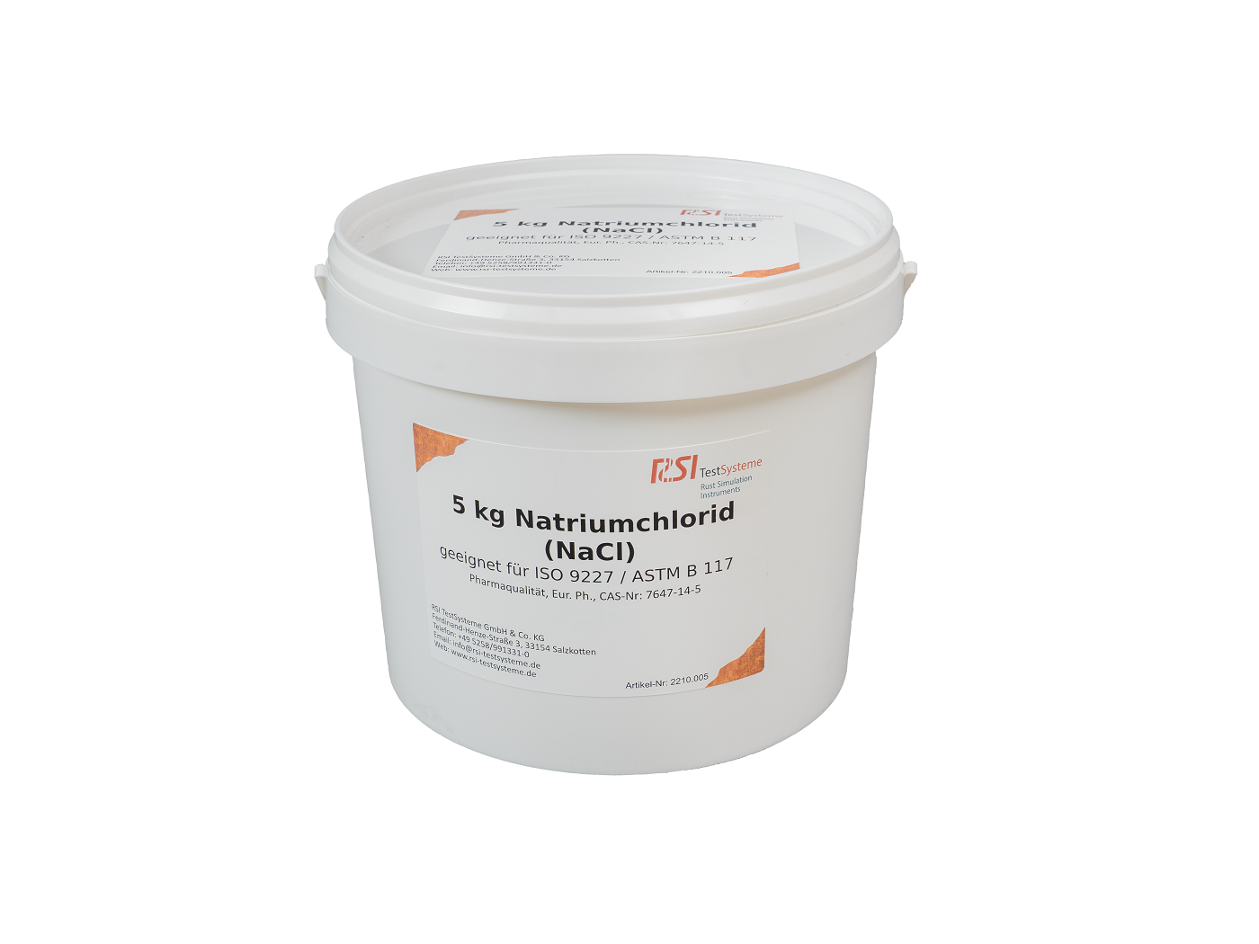 NaCl im 5kg Eimer - Korrosion24